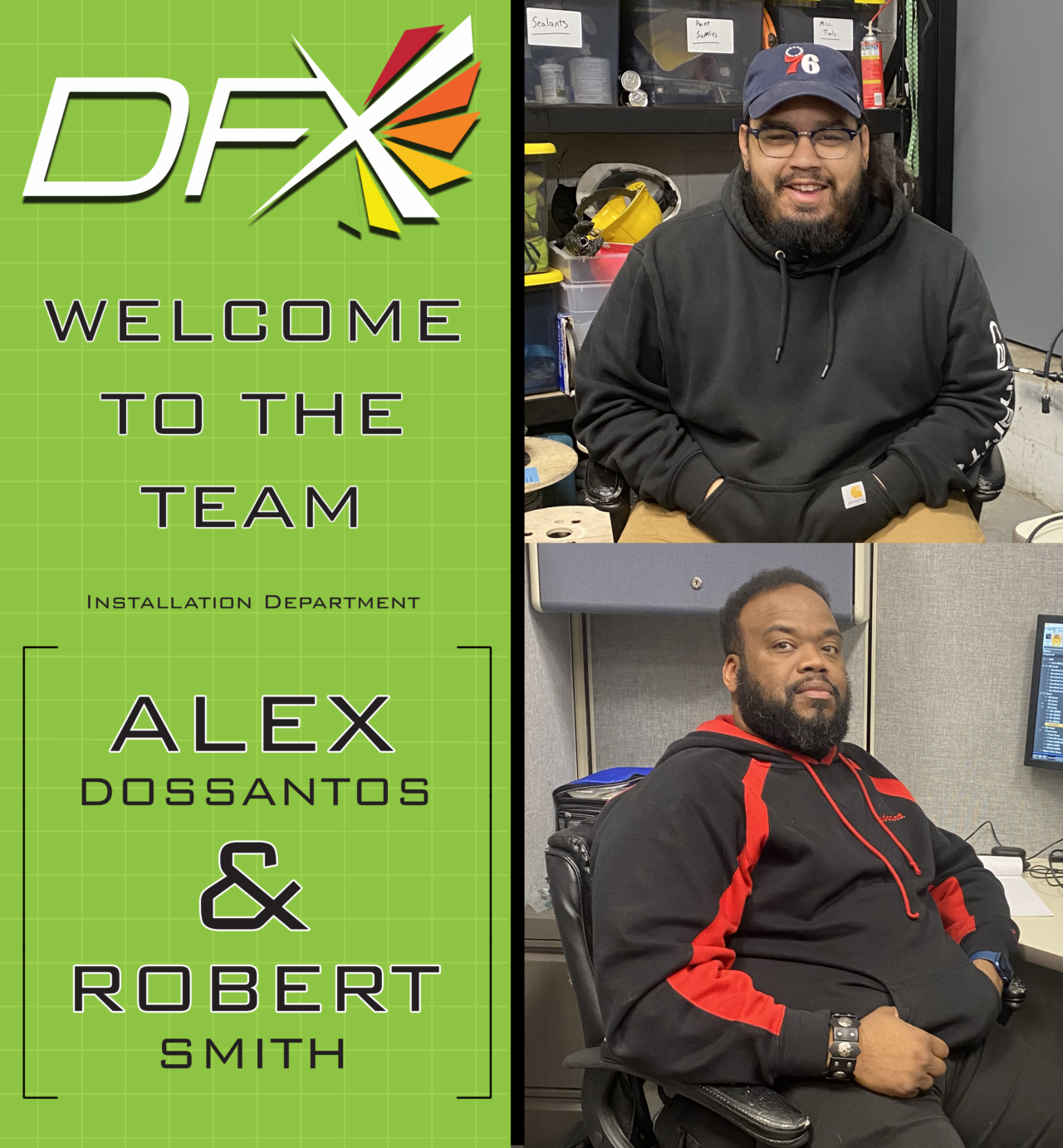 Newest DFX Team Members | DFX Sound Vision