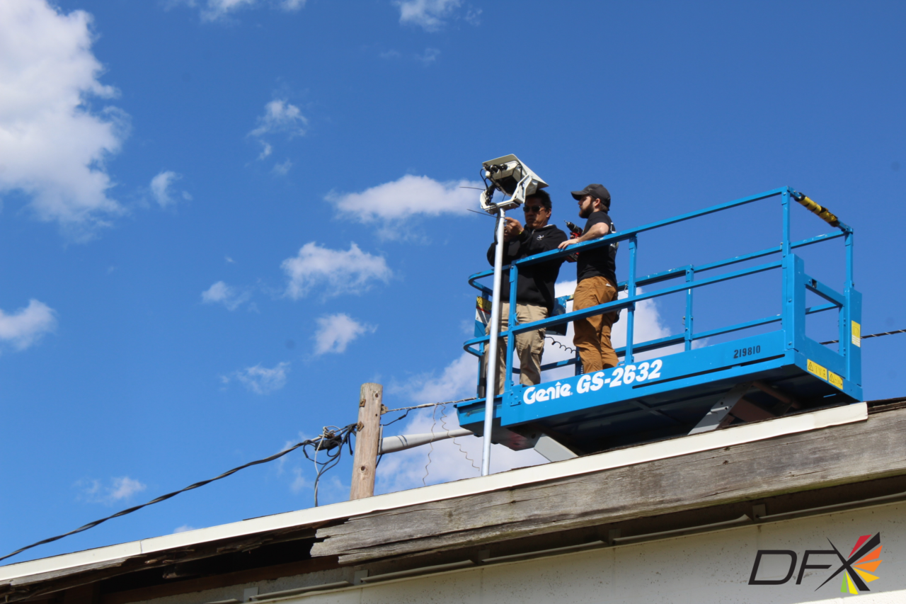 High School Field Camera Installation | DFX Sound Vision